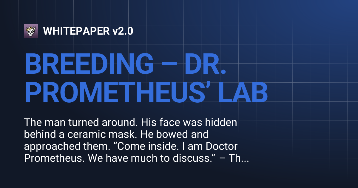 BREEDING – DR. PROMETHEUS’ LAB | WHITEPAPER v2.0